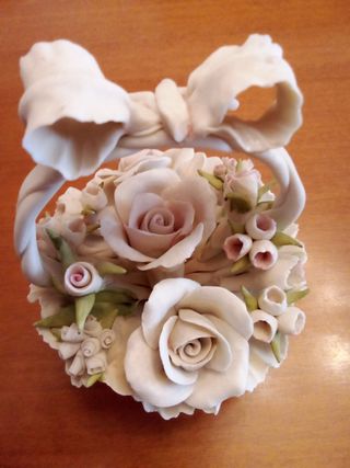 cestino in ceramica autentica