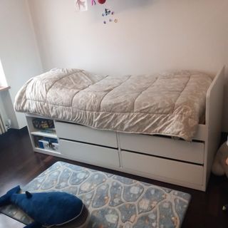 letto ikea singolo con cassetti
