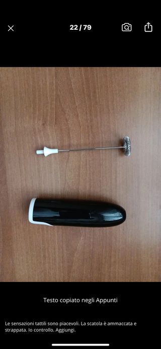 Montalatte elettrico