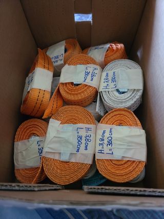 Cinghie fermocarico nuove