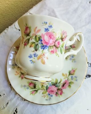 Tazza caffè con piattino Royal Albert