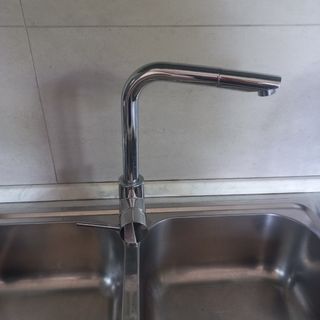 miscelatore con tubo estendibile