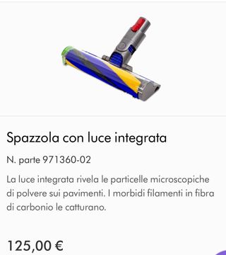 Spazzola a luce integrata originale dyson