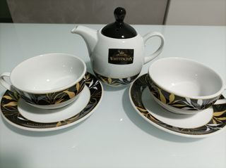 set teiera con tazze