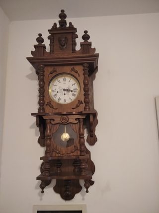orologio da parete, legno