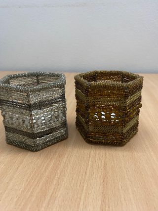 Porta Candele Etnici x 2