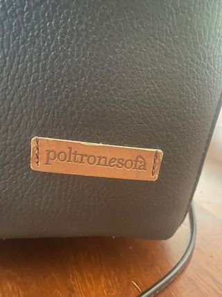 Poltrona relax in pelle