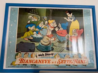 Locandina film Biancaneve e i sette nani quadro