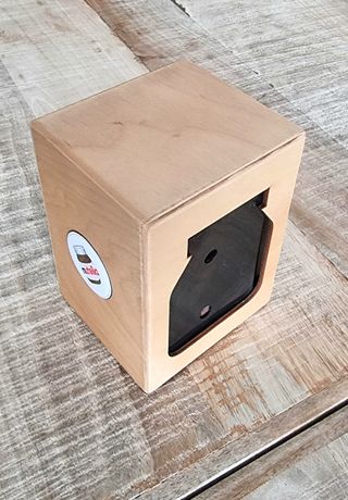 Porta fazzolettini tovagliolini in Legno Nutella