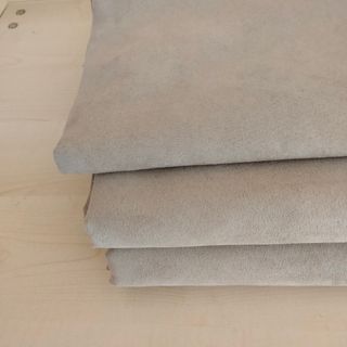 tessuto beige effetto Alcantara