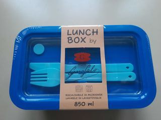 Lunch box pasta Garofalo, in plastica, nuovo e sig