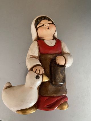 Thun presepe contadina con oca