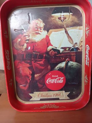 vassoio coca-cola Christmas 1991
