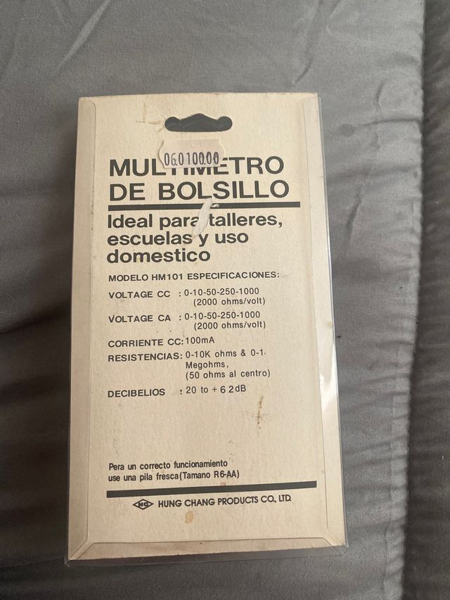 Multimetro de bolsillo de segunda mano por 15 EUR en Ferrol en WALLAPOP Multimetro de bolsillo de segunda mano por 15 EUR en Ferrol en WALLAPOP