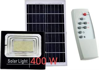Faro Led Pannello Solare 400w Luce Fredda