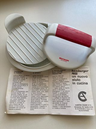 Attrezzo per hamburger