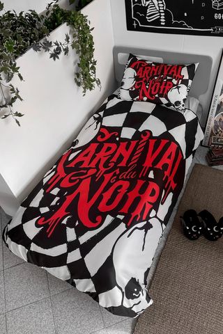 KILLSTAR CARNIVAL BEDDING SET single -bedroom goth