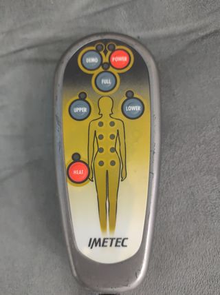 seduta schienale Imetec massaggiante