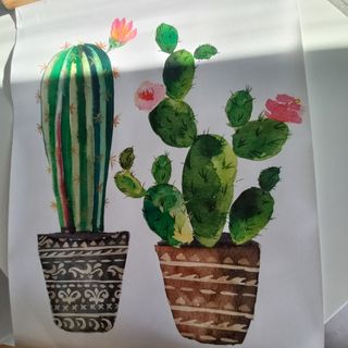 Poster / quadro lino legno