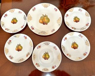 Servizio piatti da frutta