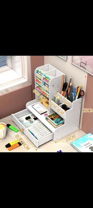 organizer in legno 25*25 cm