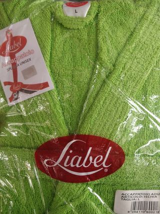 accappatoio liabel unisex spugna