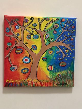 Quadro dipinto a mano