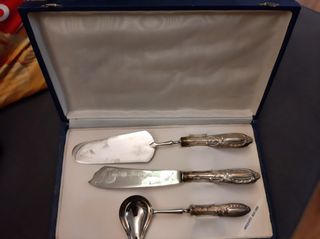 servizio per torta in argento