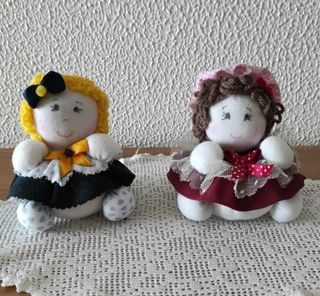 Bamboline fatti a mano