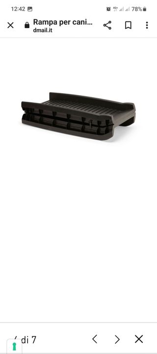 rampa per cani richiudibile