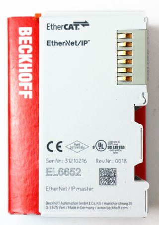 BECKHOFF EL6652 ETHERCAT TERMINAL 2-PORT COMMUNICA