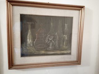 Olio su Tela in Cornice di Pregio. Natura Morta