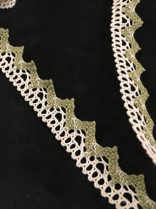25 metri pizzo in cotone