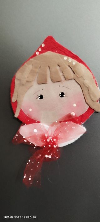 Calamita realizzata a mano