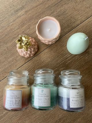 Candele profumate piccole