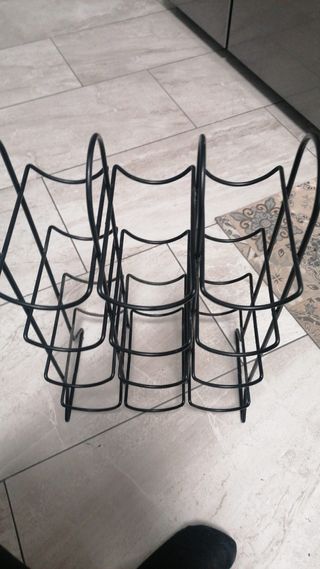 cantinetta porta vino in ferro battuto