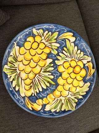 Piatto ceramica di Caltagirone