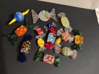Caramelle in vetro di Murano