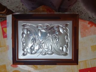 portagioielli in noce e argento 925 Ottaviani