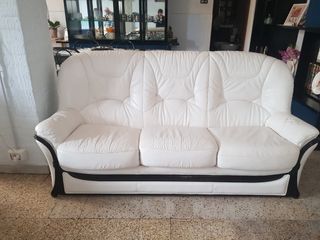 salotto in pelle
