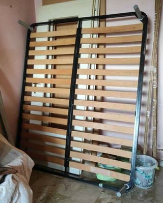 rete letto matrimoniale con doghe