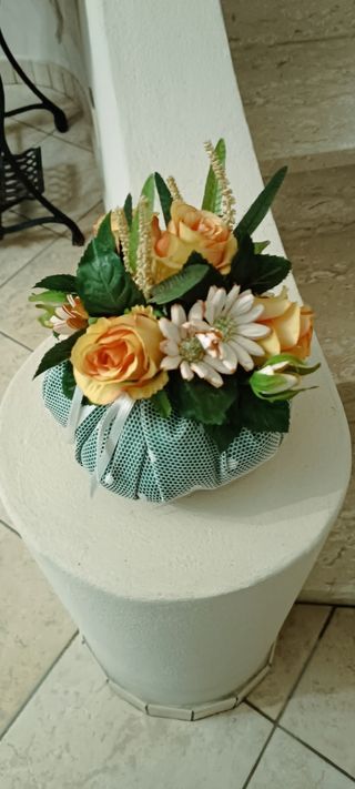 bon bon con fiori fattura artigianale