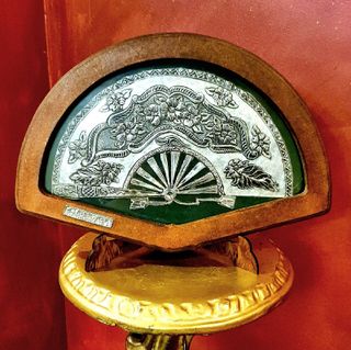 Quadro con ventaglio ventagliera 28x19cm