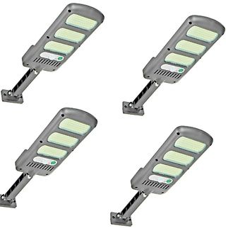 4X lampione stradale pannello solare fotovoltaico