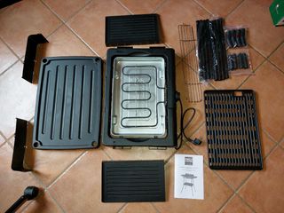 BBQ barbecue elettrico giardino portatile terrazzo