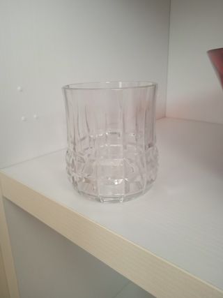 bicchieri da whisky di vetro decorato