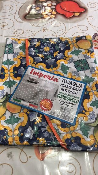 Tovaglia in plastica rotonda