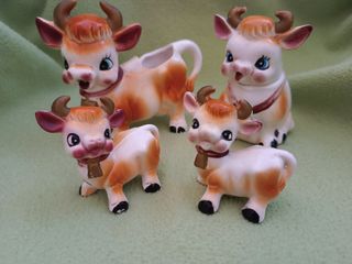 VINTAGE LA VACA BETSY CERÁMICA JAPONESA 1970 ÚNICO de segunda mano por ...