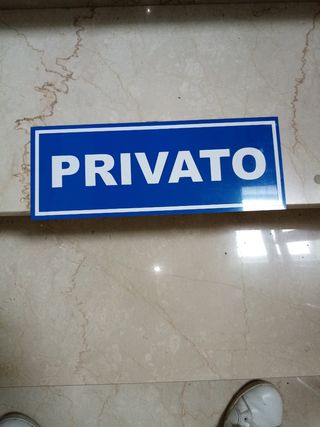 Cartello Privato