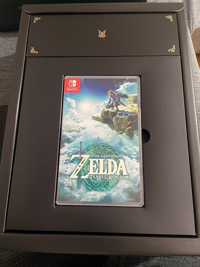Edición Coleccionista Zelda Tears Of The Kingdom De Segunda Mano Por